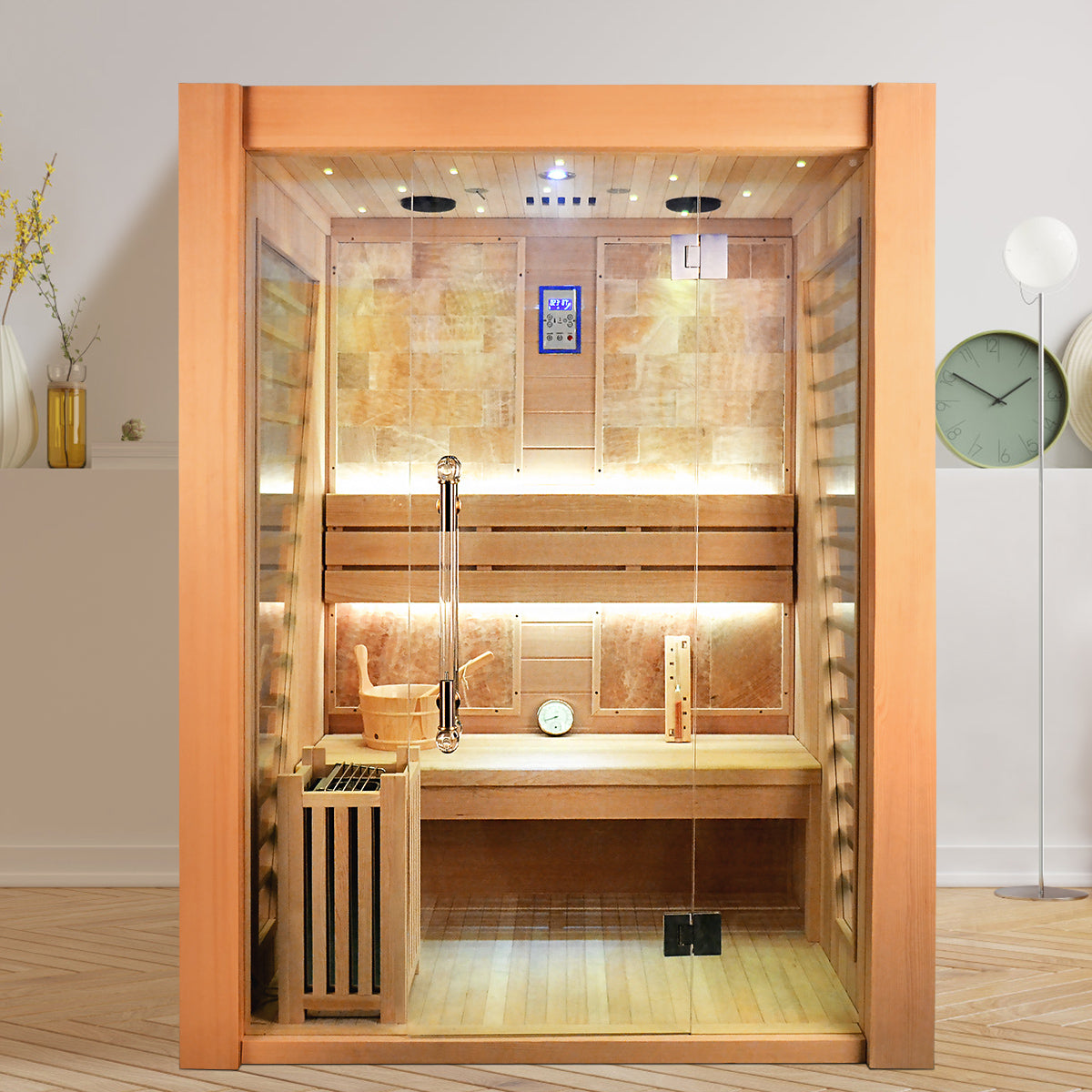 SAUNAONES Traditional Steam Sauna Room Luxury 3 Saunaones saunaones-traditional-steam-sauna-room-luxury-3-saunaones