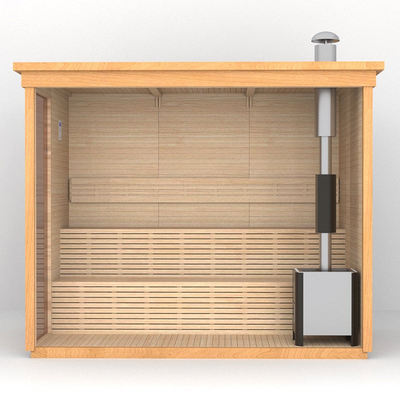 SAUNAONES® Square Sauna Minimalist Refresh 2 – Saunaones