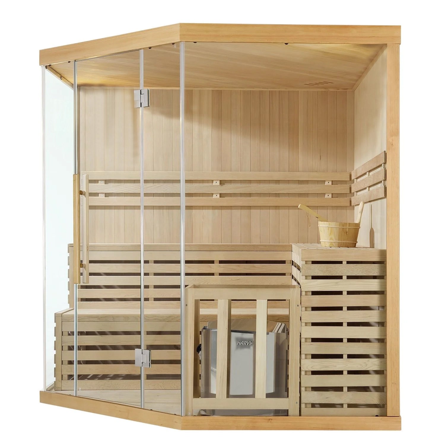 SAUNAONES® 5-6 People Traditional Steam Sauna Room Luxury 1 – Saunaones