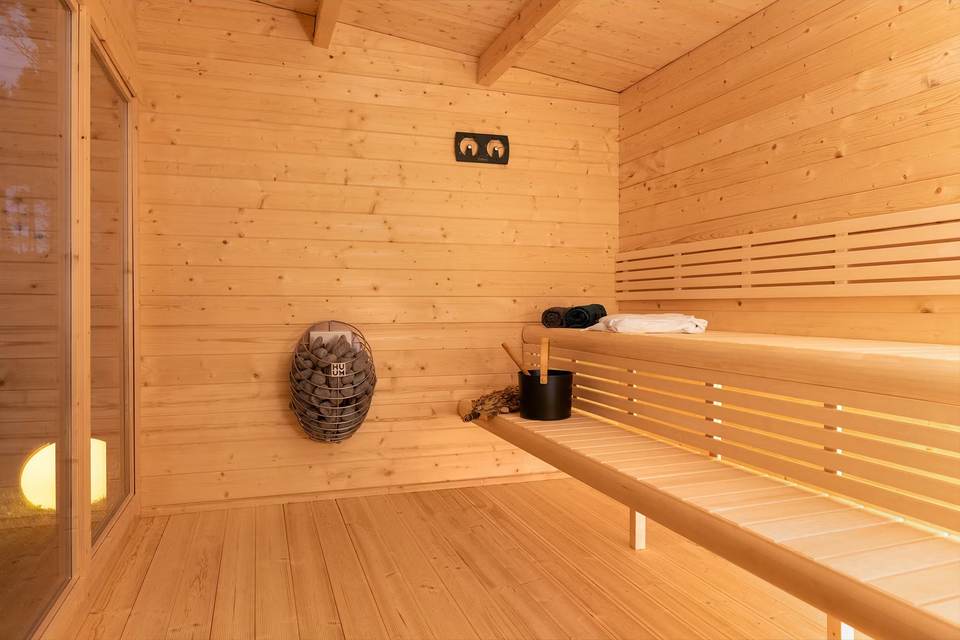 SAUNAONES® Large Cabin Sauna Eco Oasis 3 – Saunaones