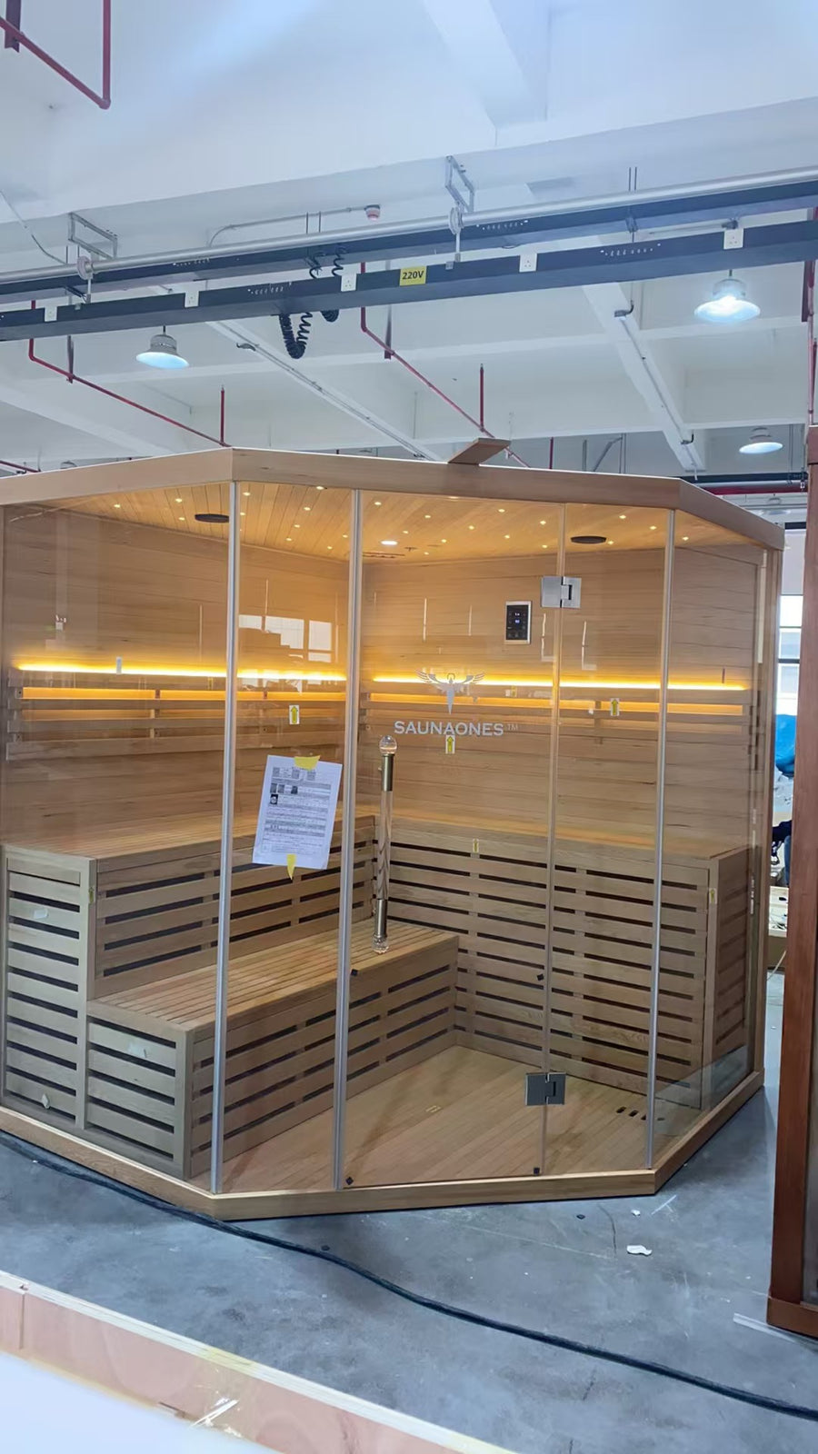 SAUNAONES® 5-6 People Traditional Steam Sauna Room Luxury 1 – Saunaones