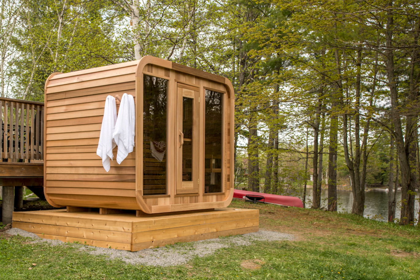 What are the pros and cons of a barrel sauna? – Saunaones